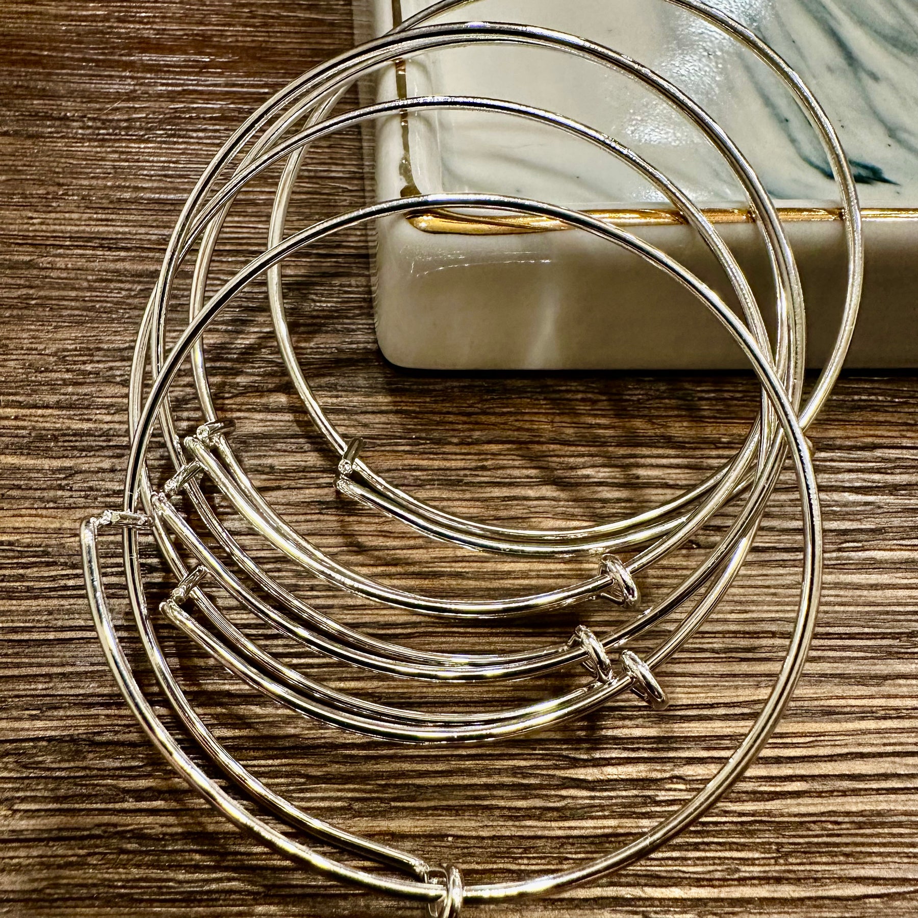 Silver Expandable Bracelet – Aurora by Zara